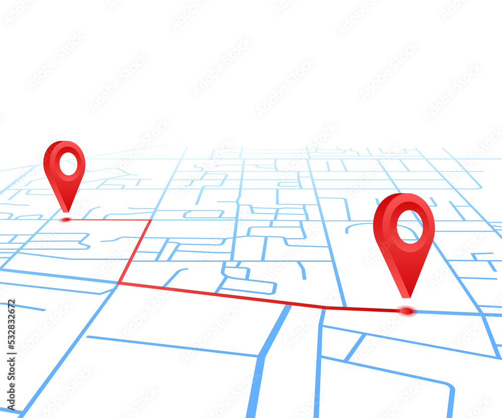 We have moved. Moving office sign. Clipart image isolated on blue ...