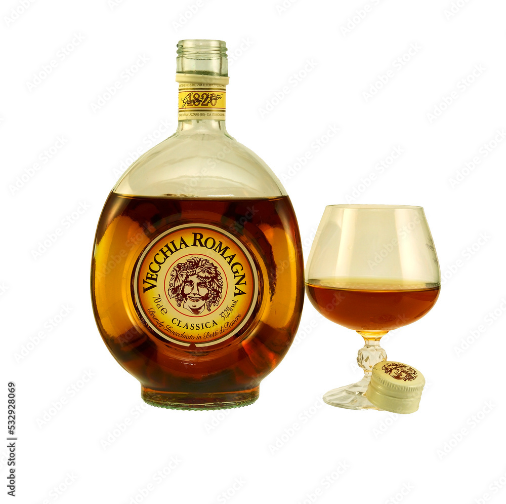 Brandy Buton Vecchia Romagna Classic by Italy. Founded in 1820, when Jean Bouton, a French ...