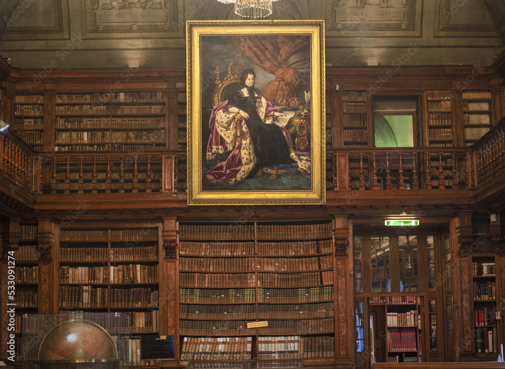 Maria Theresa Hall. Maria Teresa d'Asburgo was the founder of the ...