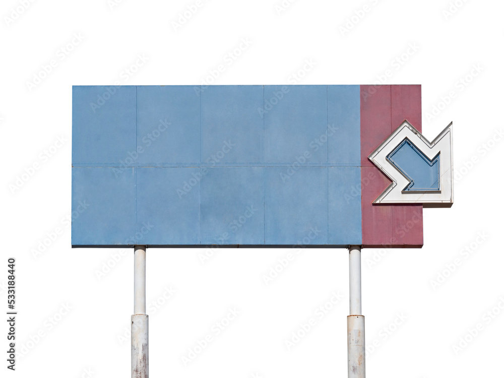 Blank vintage arrow sign isolated. Stock Photo | Adobe Stock