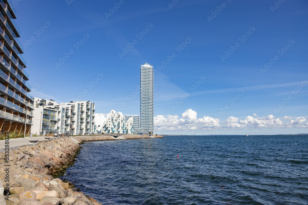 Denmark's tallest building 40-storey tower block - Aarhus ...
