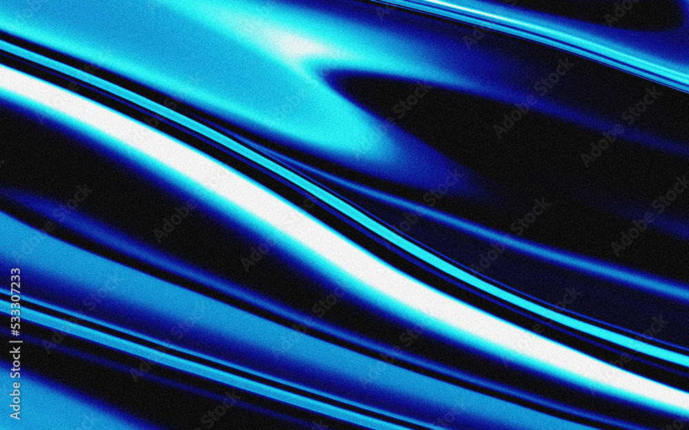 Abstract blue water flow gradient banner background template. Modern ...