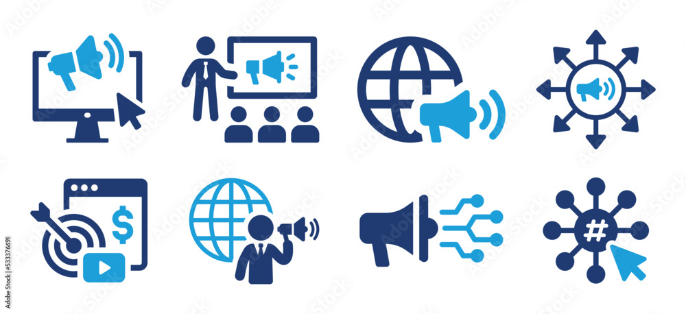 Digital Advertising Icon