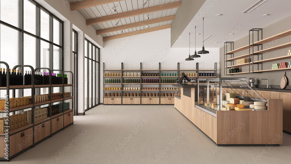 Industrial Retail Interior Design