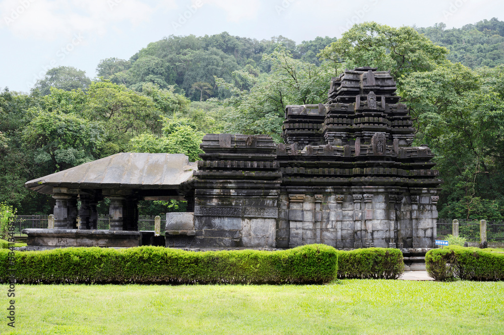 Mahadeva Temple, (Tambdi Surla)a 12th-century Shaivite temple built in ...