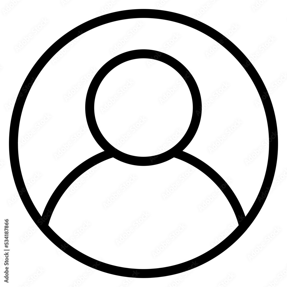 human modern style icon Stock Vector | Adobe Stock