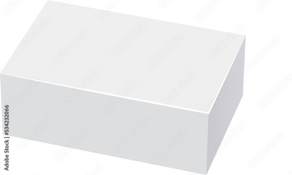 Box mockup. PNG with transparent background. Stock Illustration | Adobe ...