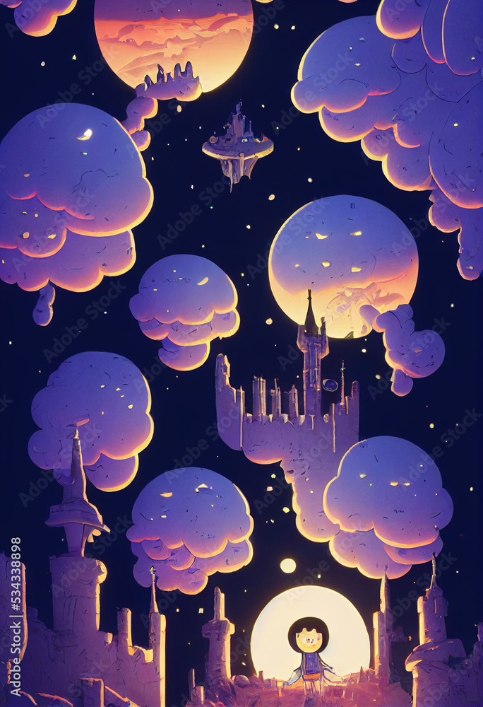 Concept Art. Realistic Illustration. Video Game Background.Background ...