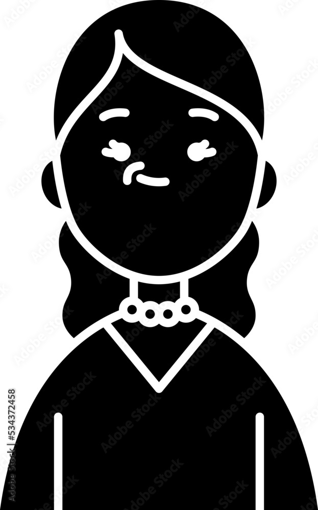 aunt icon Stock Vector | Adobe Stock