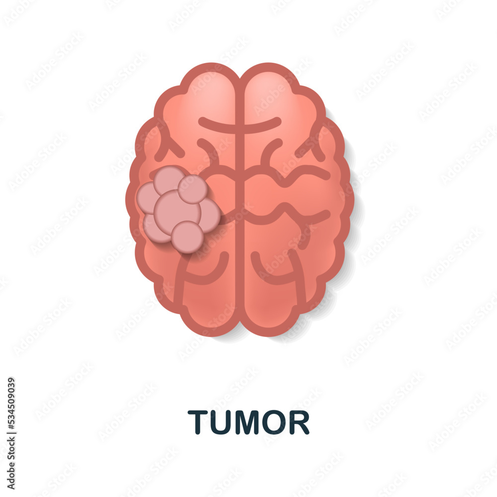 Tumor icon. 3d illustration from deseases collection. Creative Tumor 3d ...