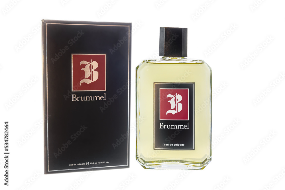 Foto Huelva, Spain - October 1, 2022: Cologne Brummel. Brummel is a ...