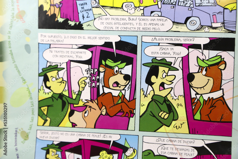 Children's comic magazine about Yogi Bear and his friend Bubu who live ...