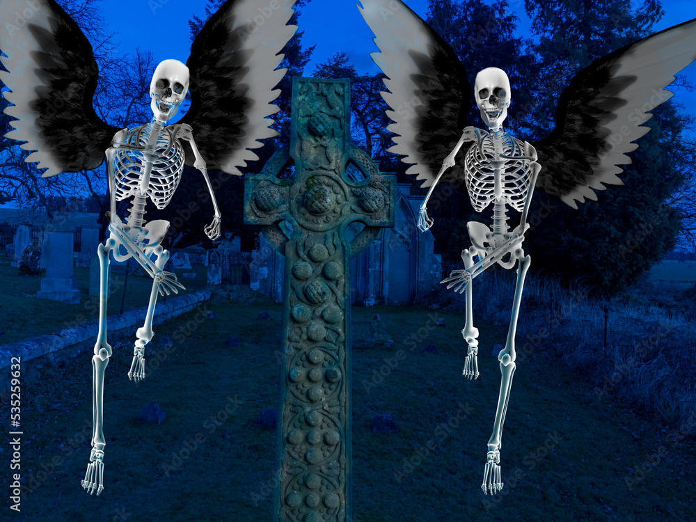 Angel of Death or Destroying angel in Bible, Abaddon, also called ...