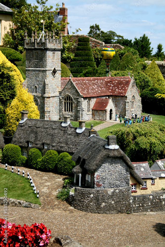 Godshill Model Village established in the 1950's and is still a very ...