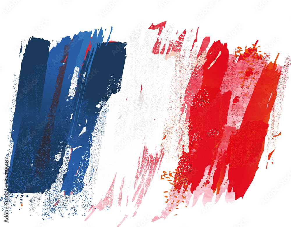 drapeau français Stock Illustration | Adobe Stock