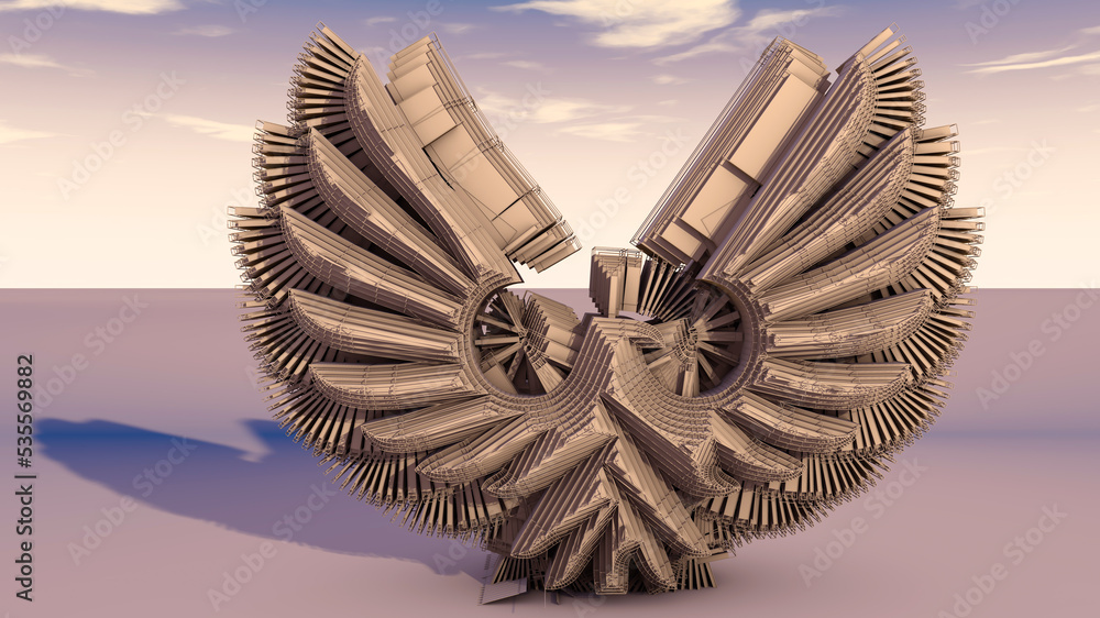 All about an eagle and the beauty of its wings. If turned into a mega ...