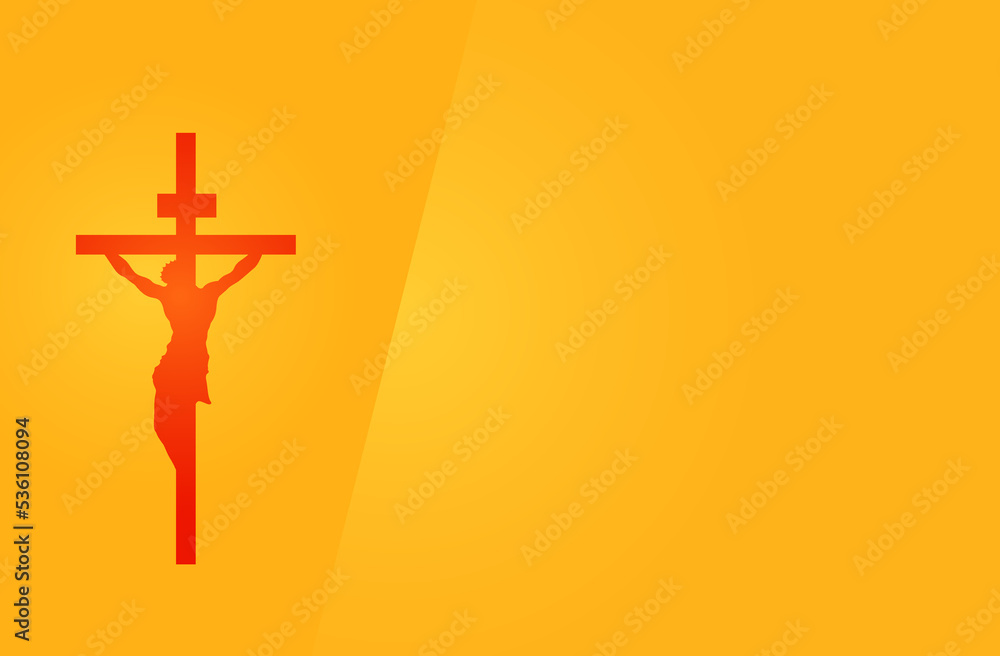 Jesus Christ silhouette poster. Biblical simple wallpaper. Catholic ...