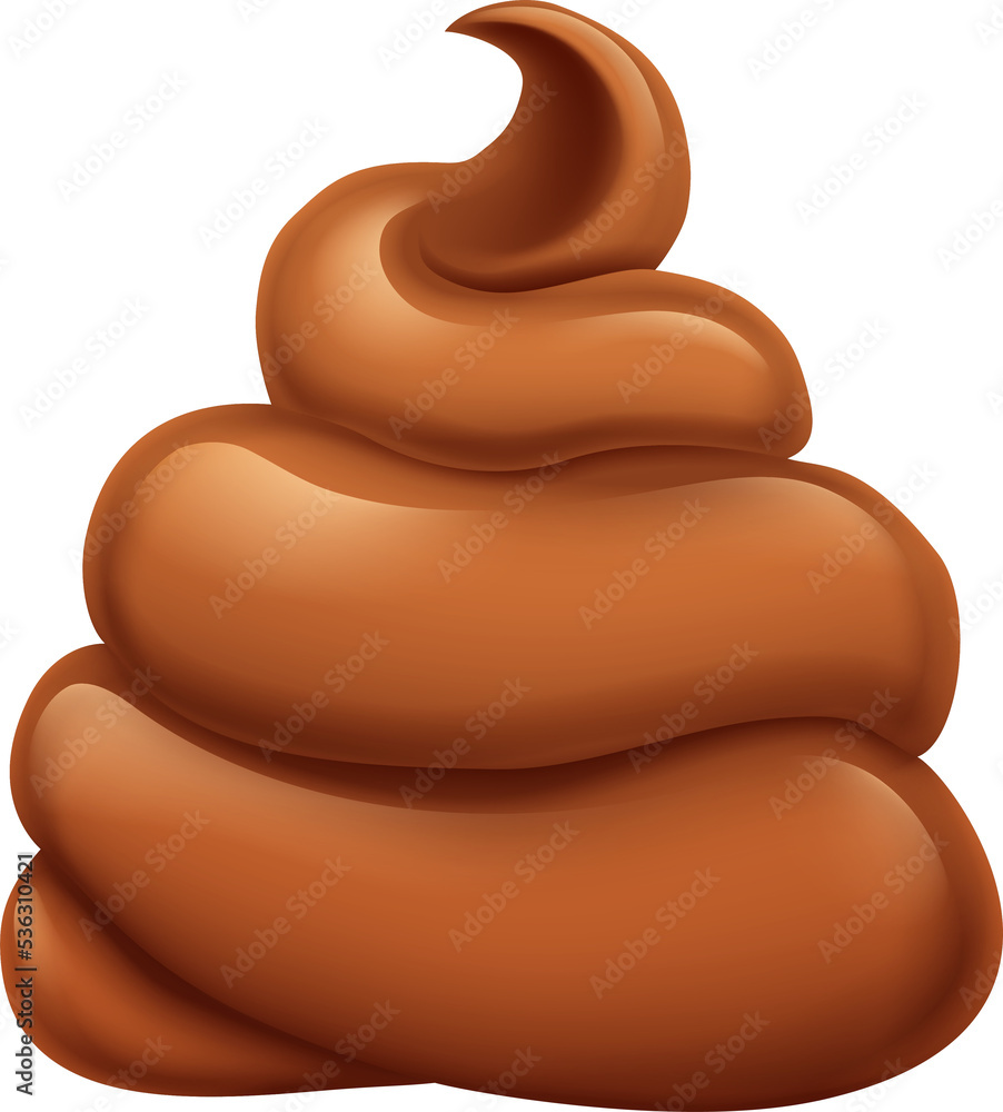 Poop Poo Emoticon Poomoji Emoji Cartoon Icon Stock Illustration | Adobe ...