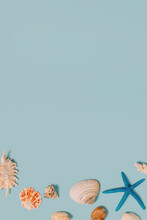 Flat Lay Ocean Illustration Free Stock Photo - Public Domain Pictures