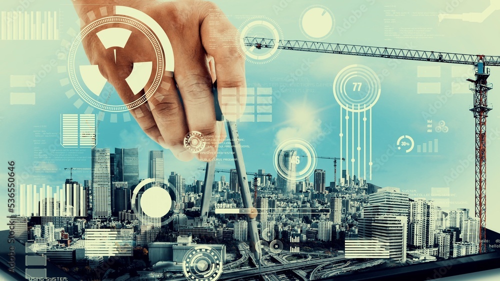 Innovative architecture and inventive civil engineering plan building ...