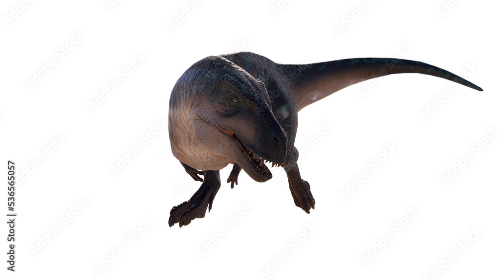 acrocanthosaurus png. acrocanthosaurus on a hollow background Stock ...