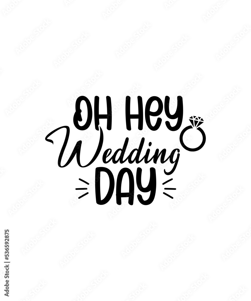 Image vectorielle Stock Wedding SVG Bundle, Wedding Signs Svg Bundle ...