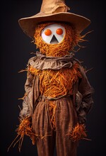 Scarecrow During Halloween Free Stock Photo - Public Domain Pictures