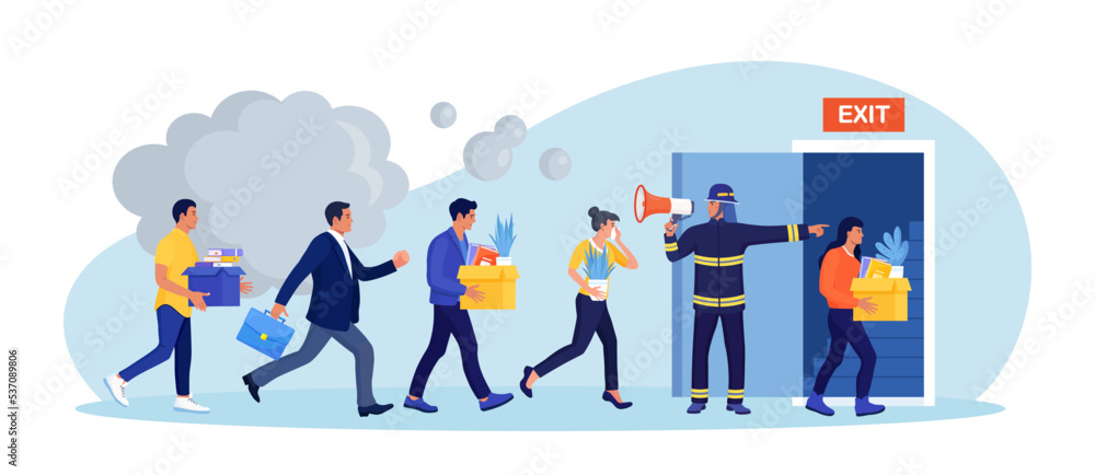 Employees leaving office, workplace in life-threatening situation ...