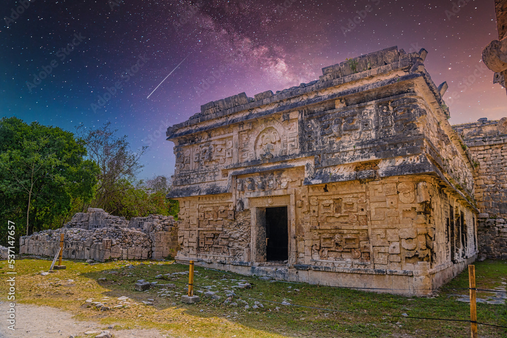Worship Mayan churches Elaborate structures for worship to the god of ...