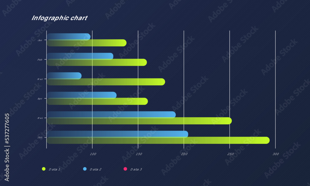 modern infographic vector template with statistics graphs and finance ...
