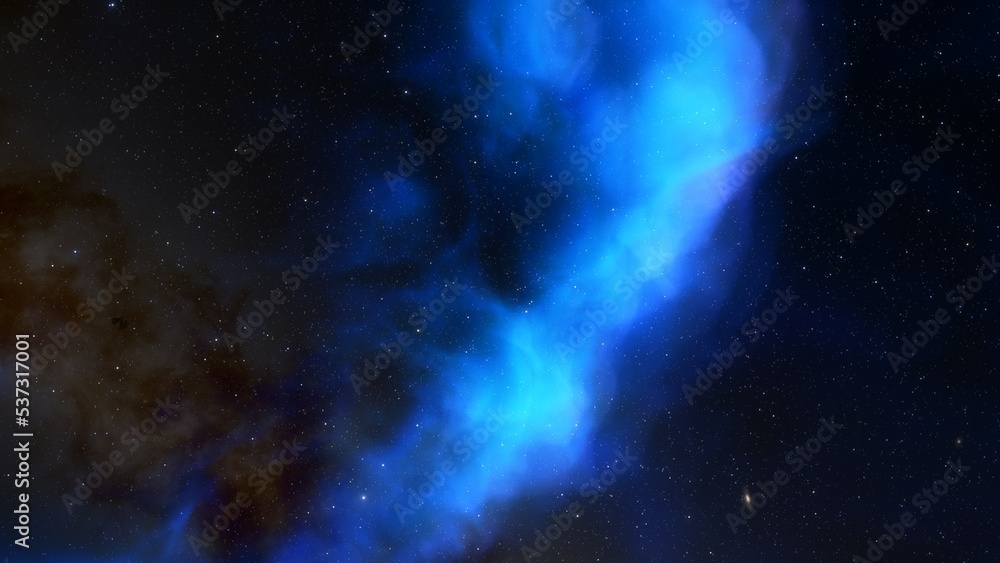 red-violet nebula in outer space, horsehead nebula, unusual colorful ...