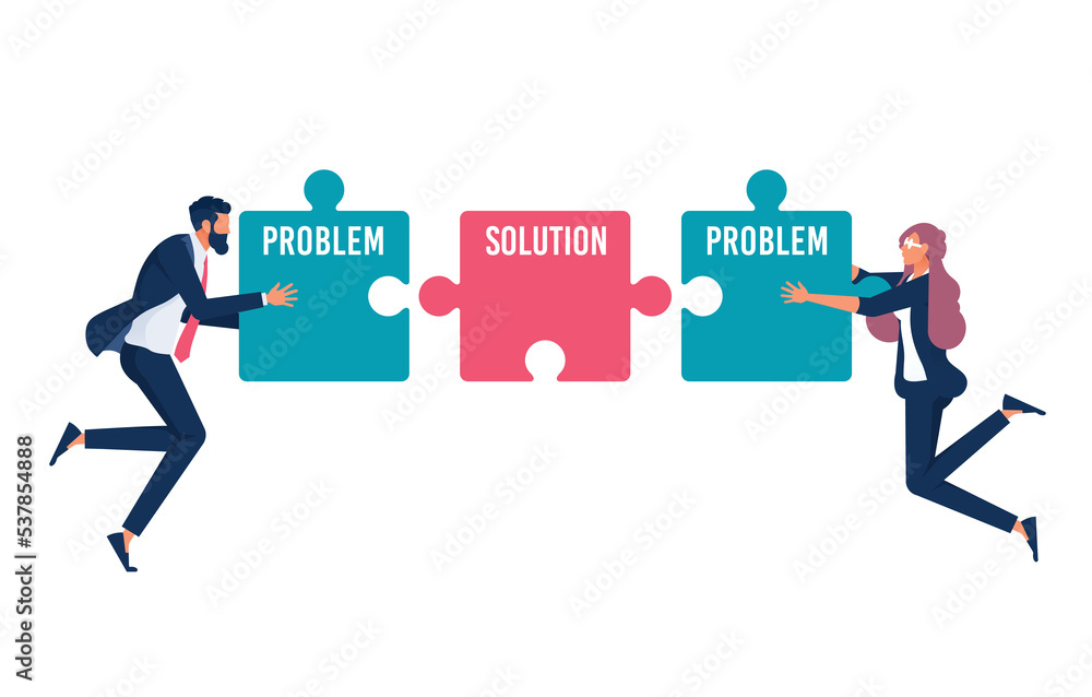 Find solution as fitting together jigsaw puzzle pieces, Collaboration ...