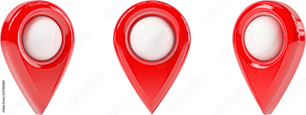 Foto de Stock Red map point | Adobe Stock