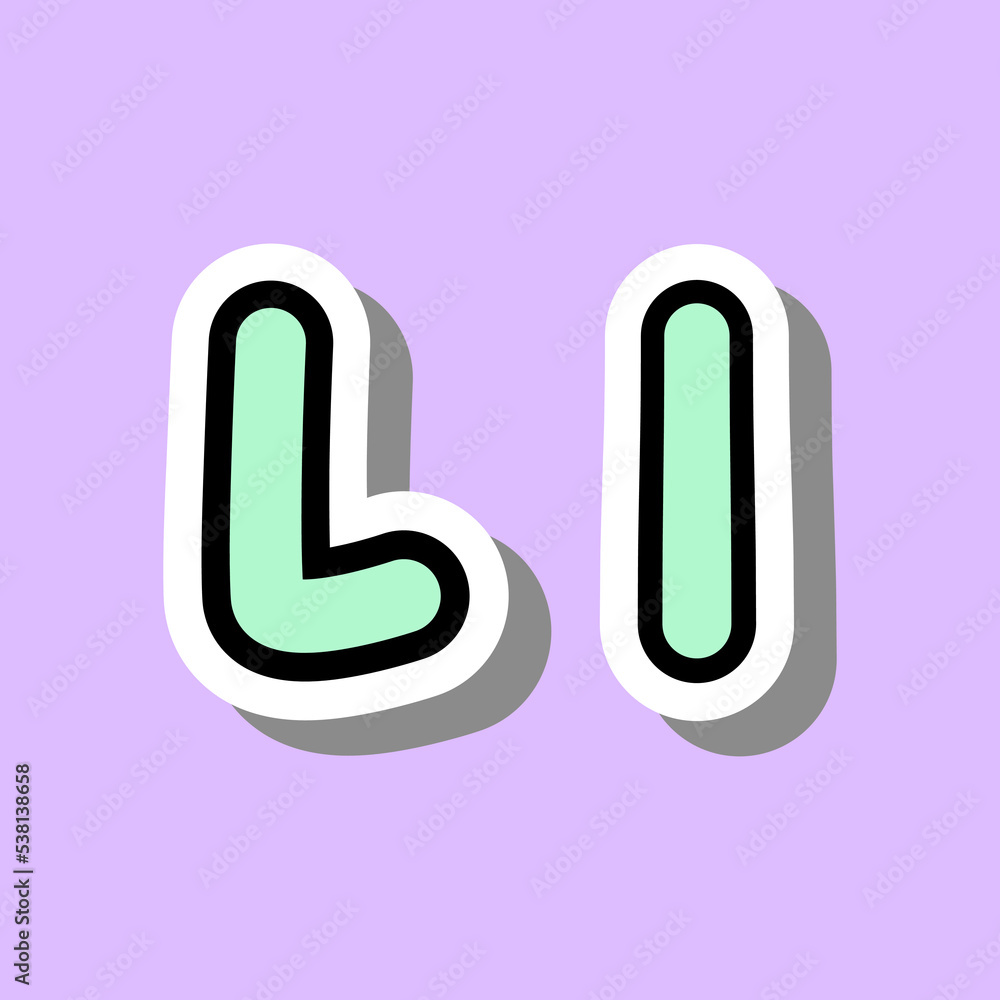 Capital and small letter Ll. Cute letter L for kids learning English ...