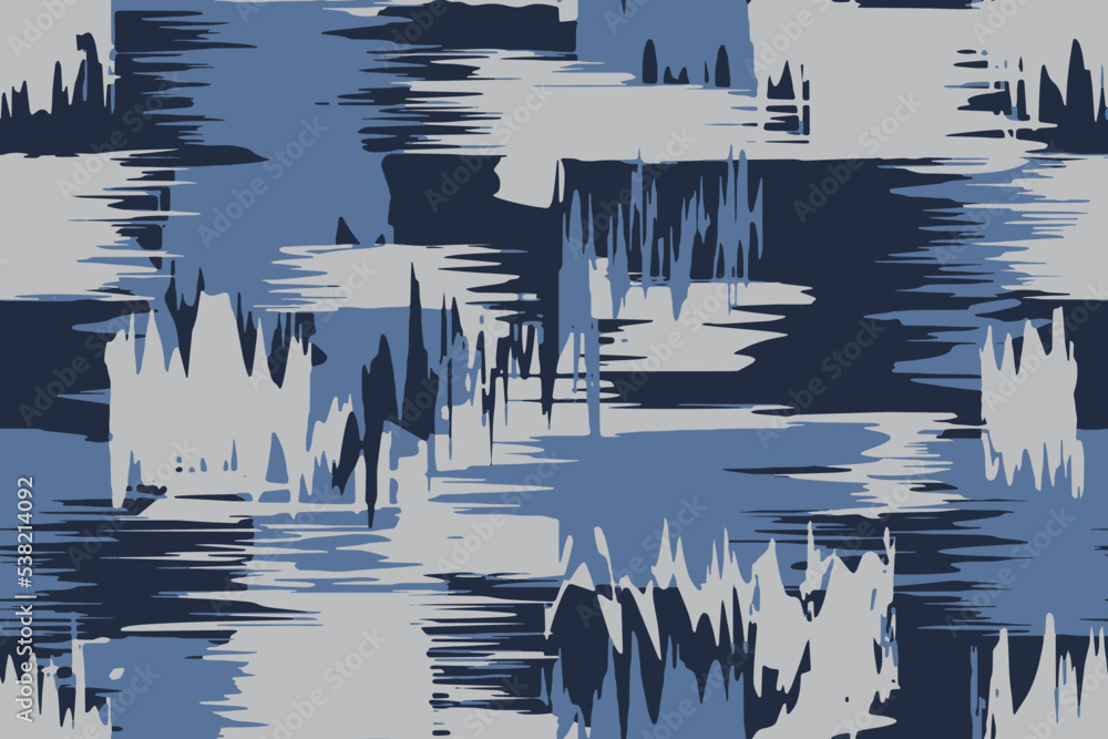 Full Seamless Abstract Pattern Fabric Print. Texture Design for Women ...