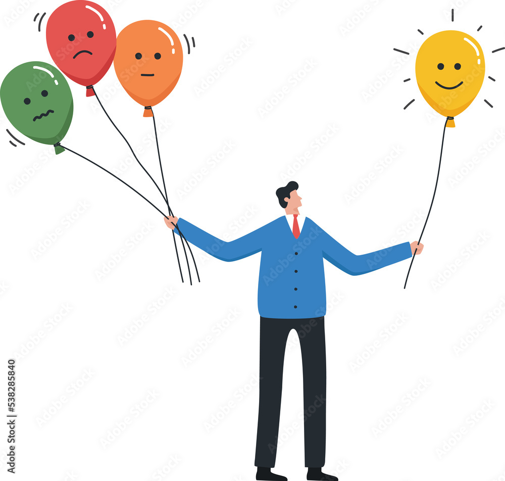 Ilustración de Stock Ability to manage their emotions. Emotional ...