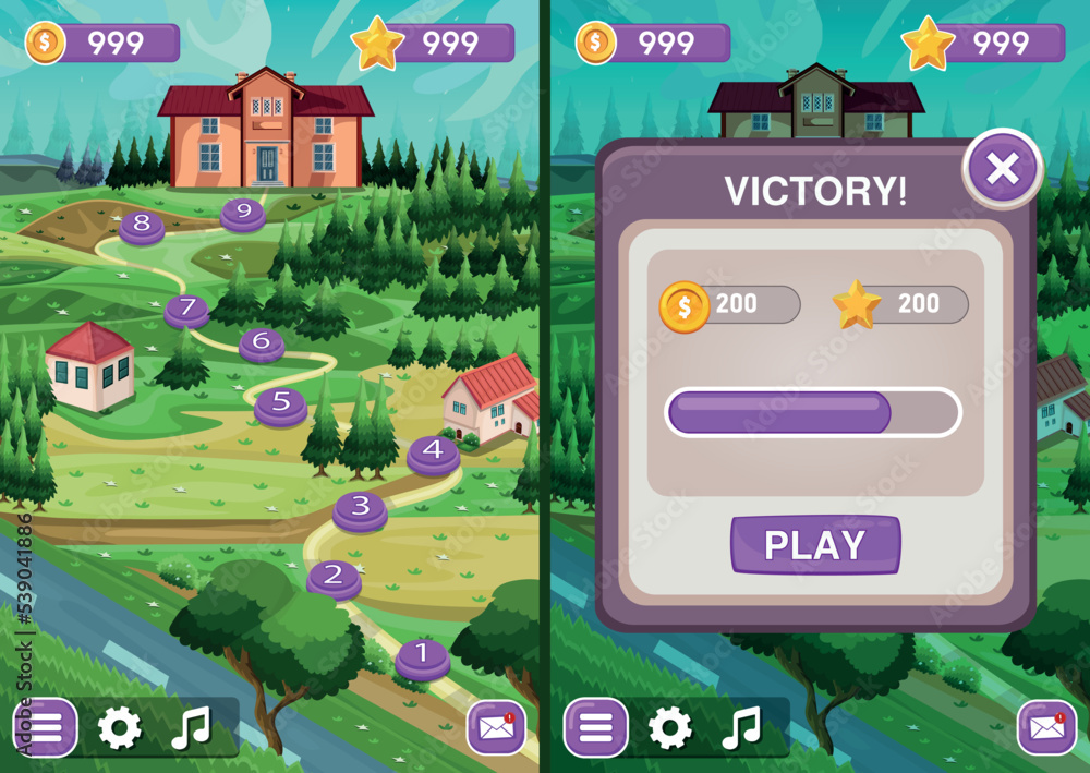 game map, adventure, maze, maps, mobile game ui, mobile game icon ...