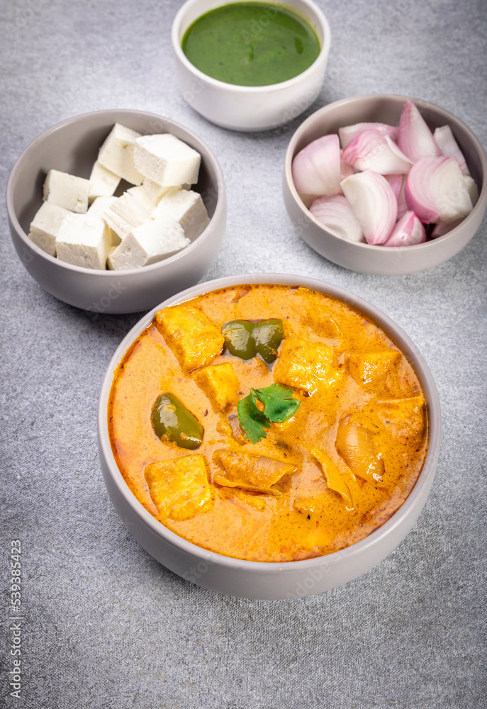 Kadai Paneer is a spicy, flavourful and delicious gravy dish made with ...