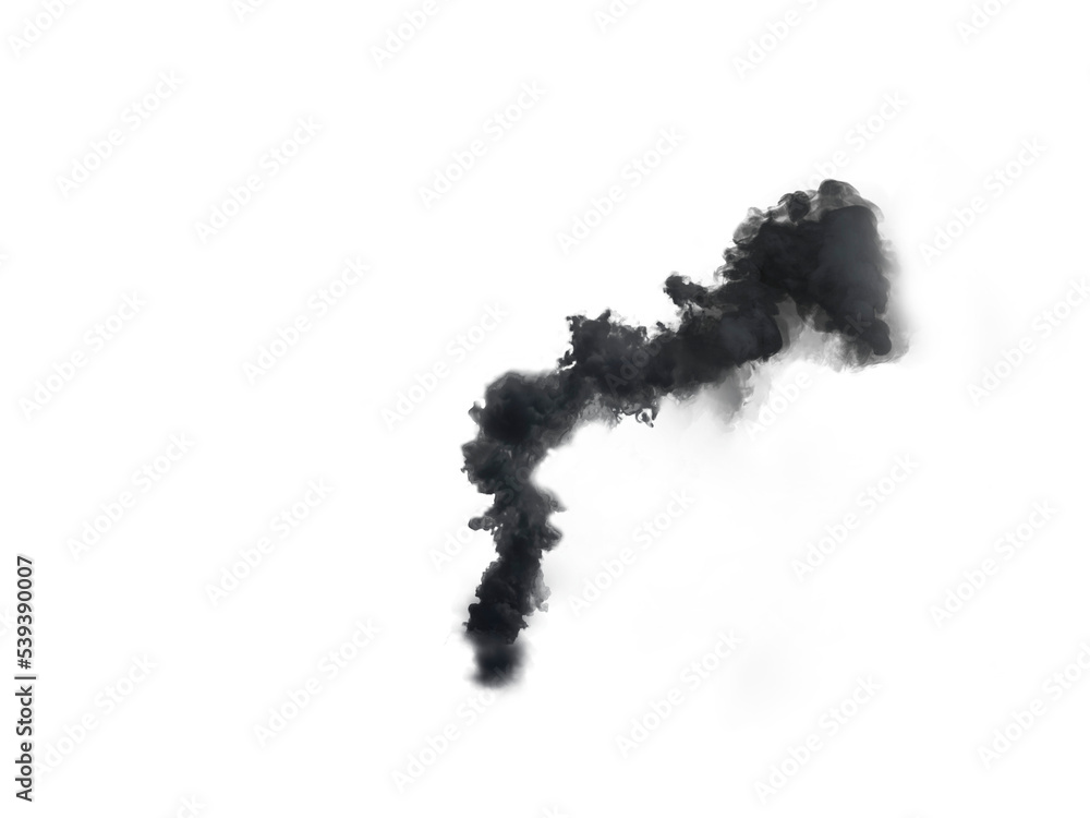Dark Smoke bomb overlay, Photoshop smoke Bombs, black color smoke ...