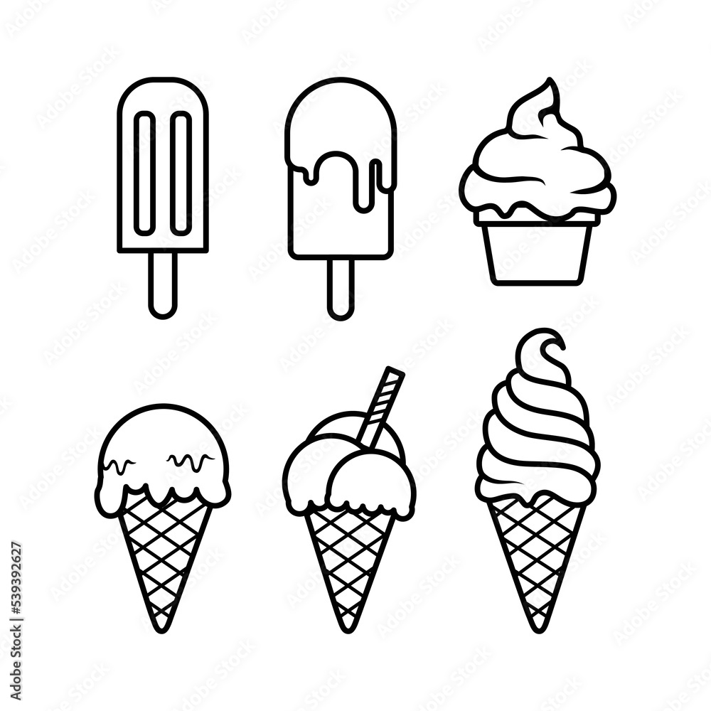 symbol of ice cream