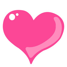 Electric Pink Heart Free Stock Photo - Public Domain Pictures
