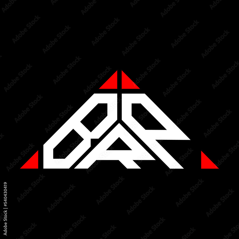 BRP letter logo creative design with vector graphic, BRP simple and ...