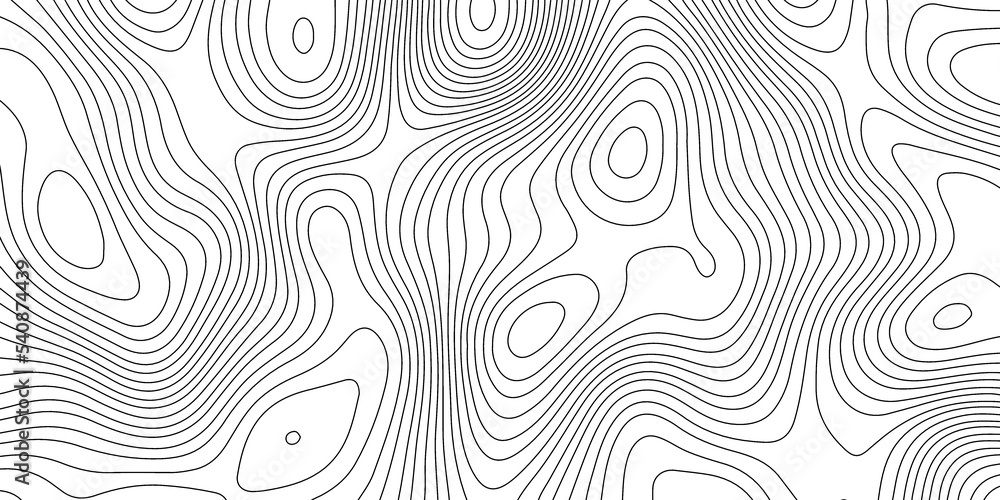 Topographic map background geographic line map with elevation ...