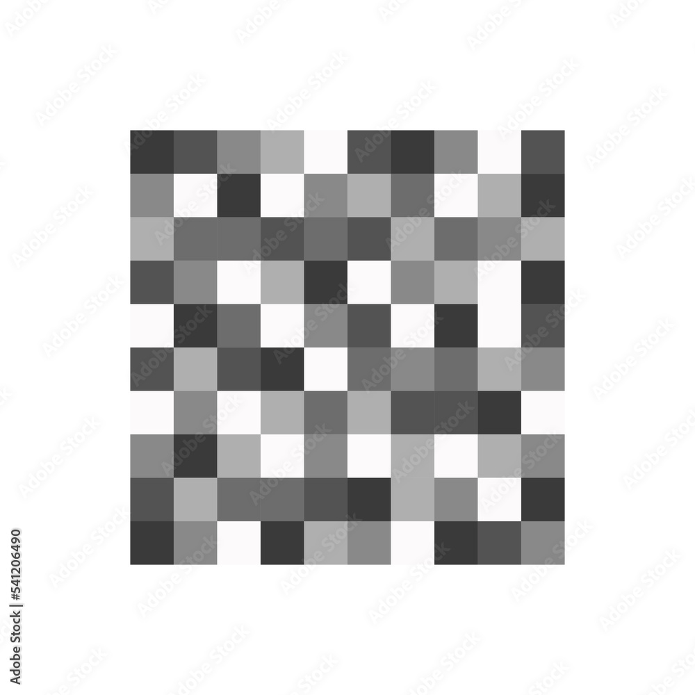 Stock-Vektorgrafik „Censor blur effect square pattern. Grey pixel ...