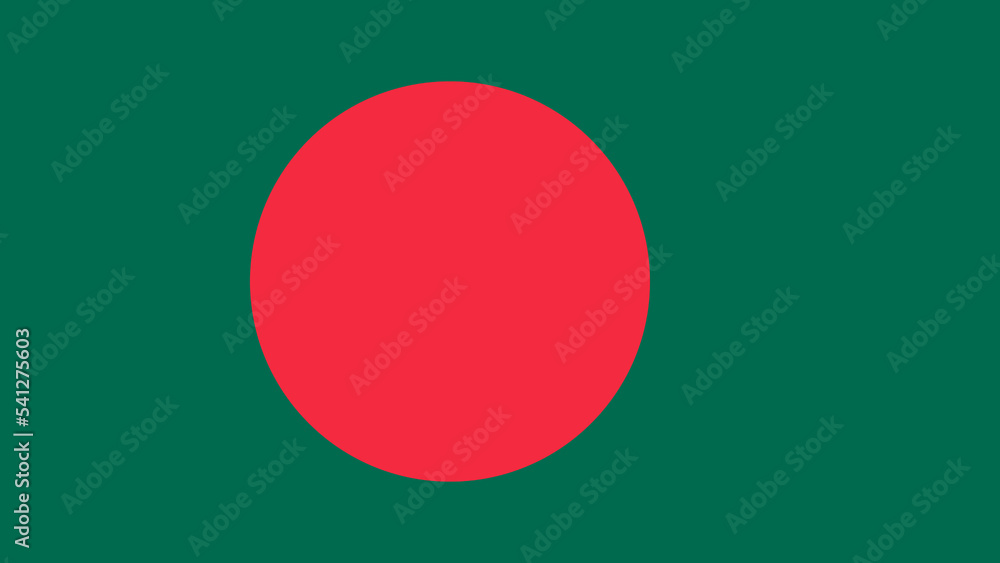 BANGLADESH Flag with Original color | 1971 Republic of Bangladesh ...