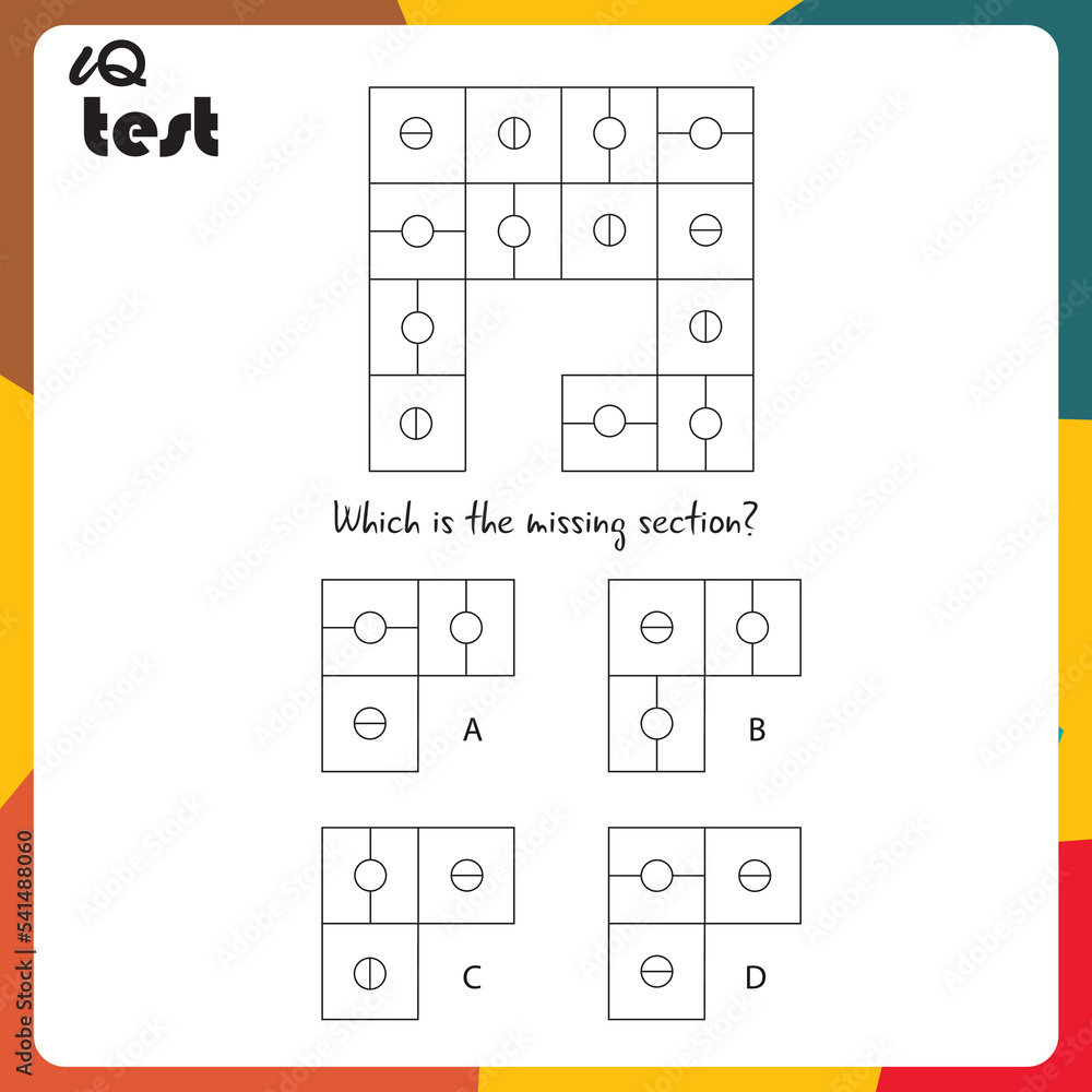 Practice Questions Worksheet for Education and IQ Test. task for the ...
