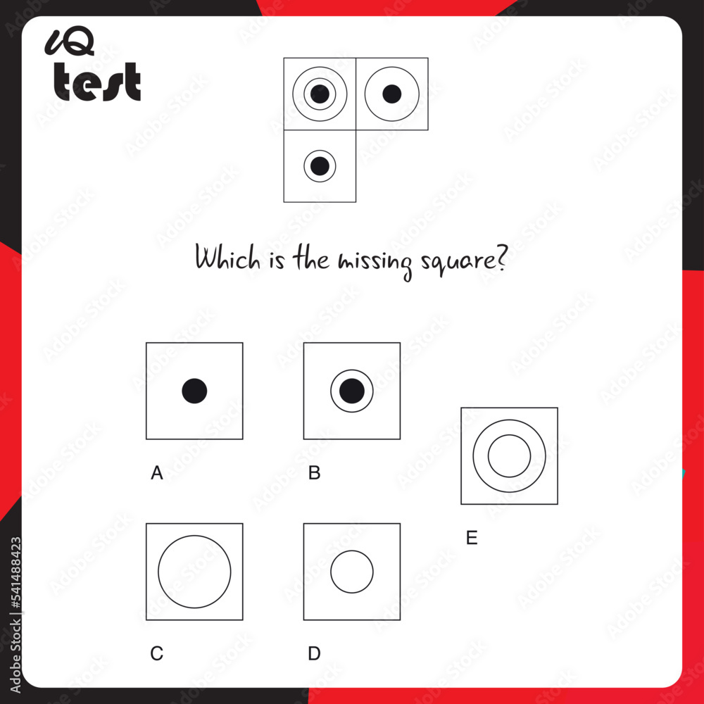 Practice Questions Worksheet for Education and IQ Test. task for the ...