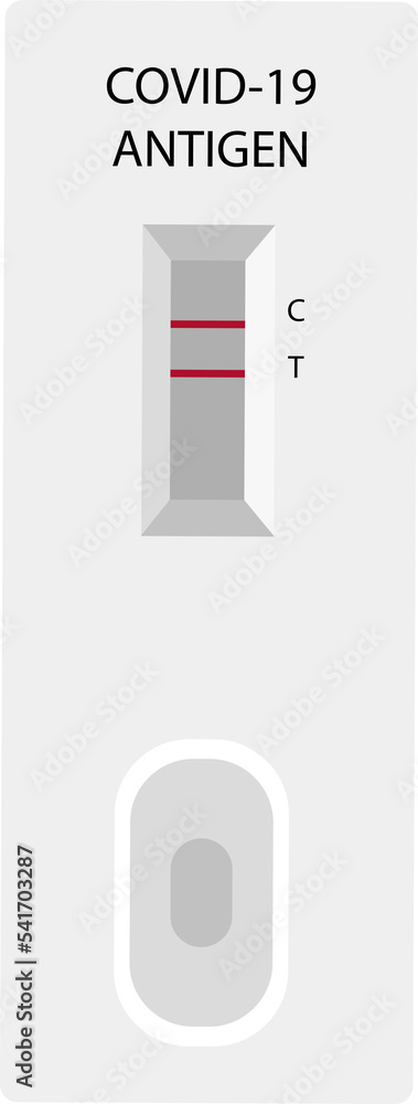 Covid-19 Antigen Test Kit ATK on transparent background. Covid 19 ...