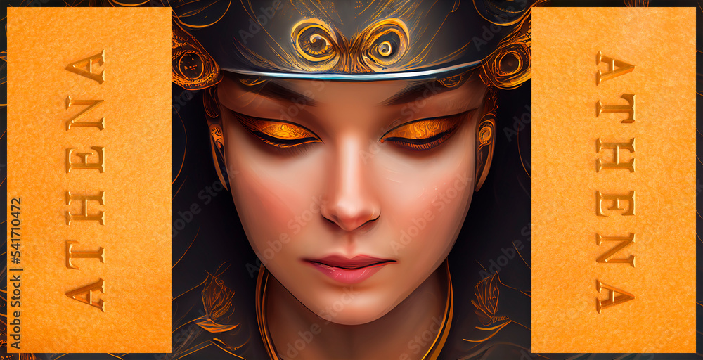 Athena goddess. Greek mythology. Goddess of war, civilization, wisdom ...
