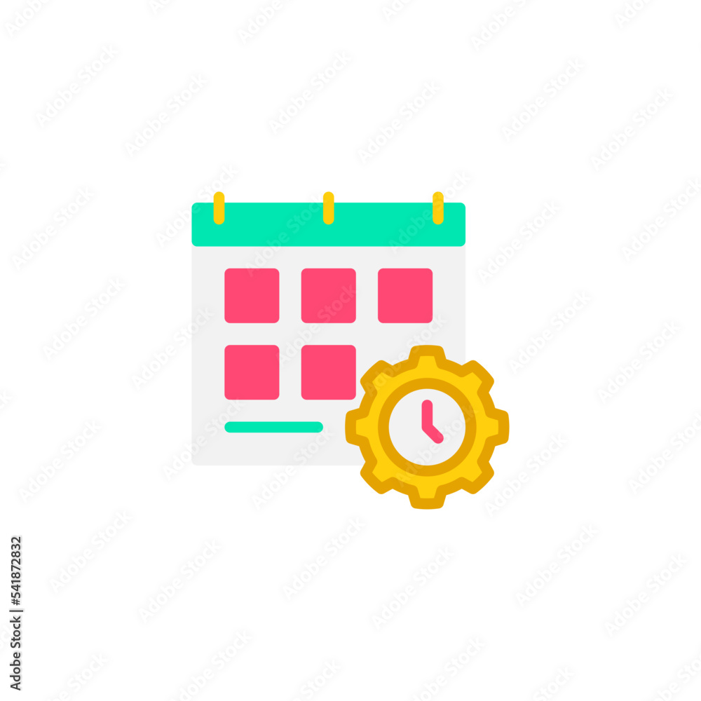 time management tool icon Stock Vector | Adobe Stock